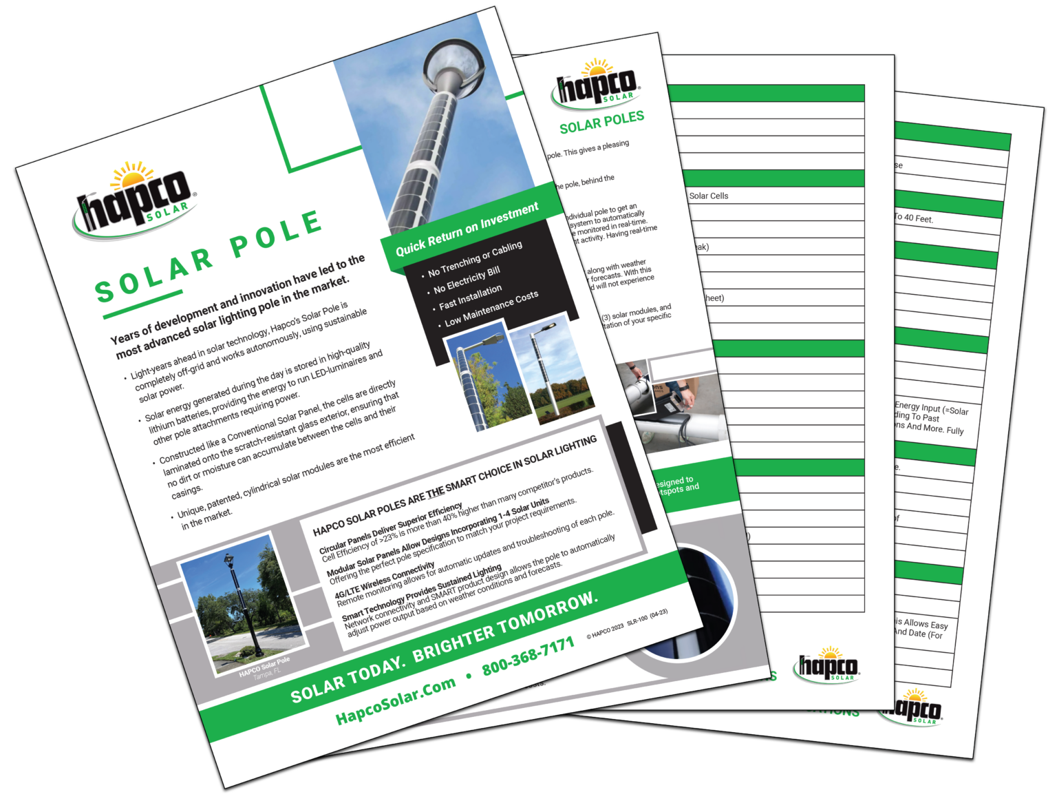 Solar Pole - Hapco Pole Products