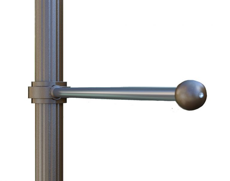 RTA Tenon/Drill Mount Breakaway T-base Base - Hapco Pole Products