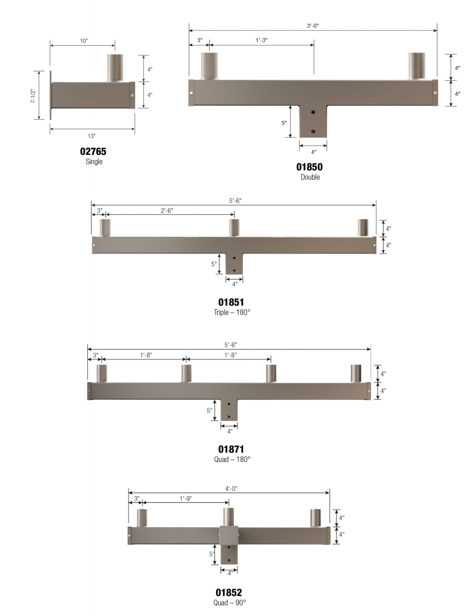 Steel Arms - Hapco Pole Products