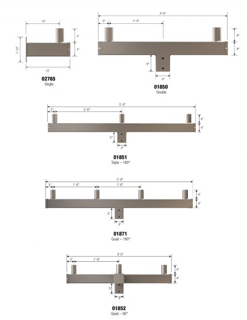 Steel Arms - Hapco Pole Products
